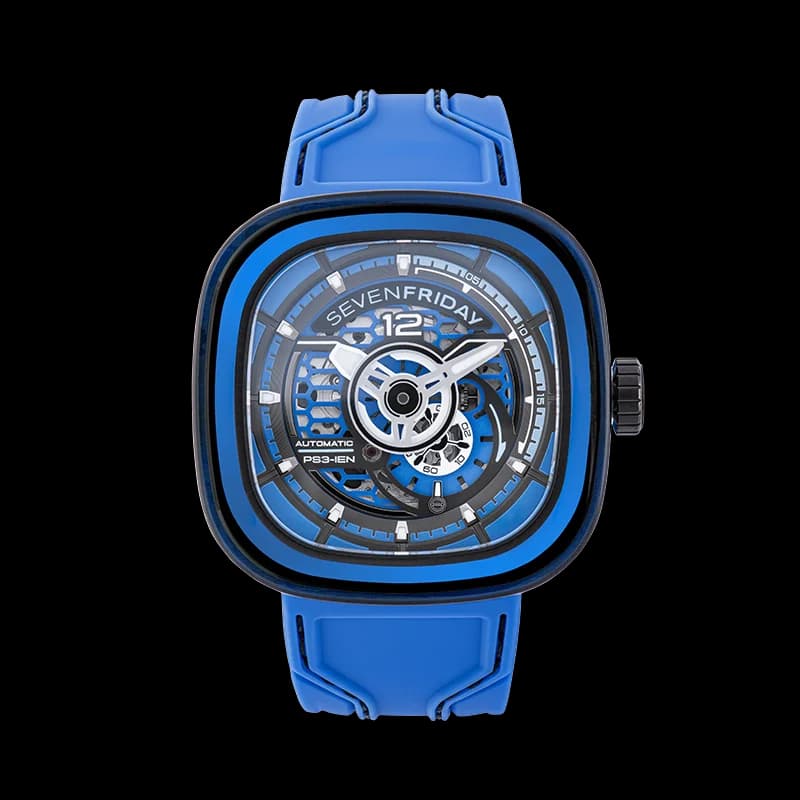 SEVENFRIDAY PS3/04 COLORED CARBON BLUE | S&S Group